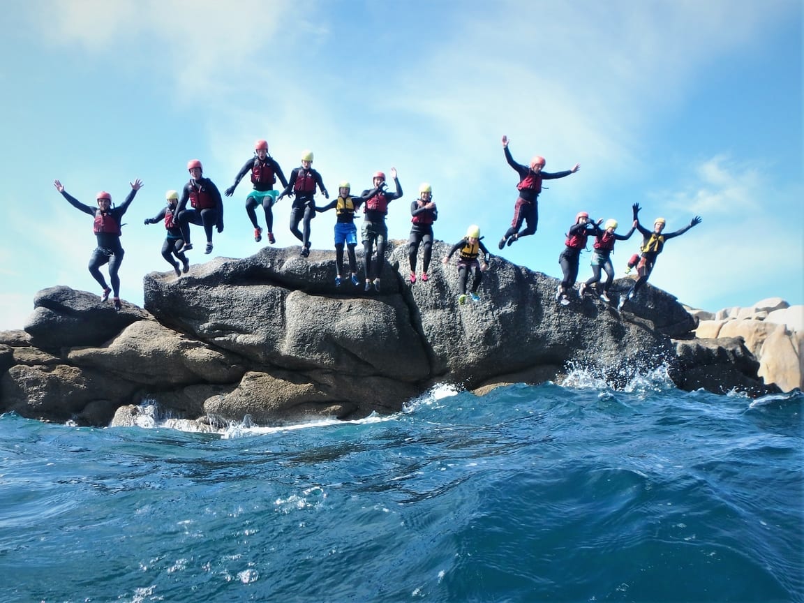 Coasteering in Cornwall with Kids - Best Companies & Locations